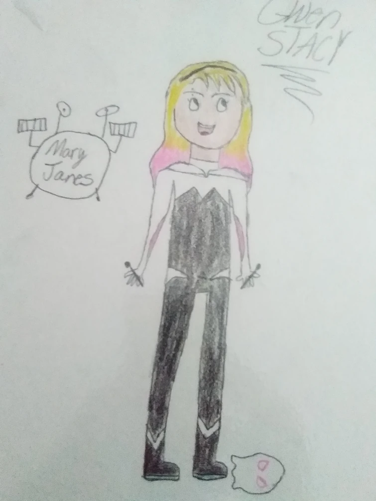 Ghost Spider fan art!🎶 | Fandom