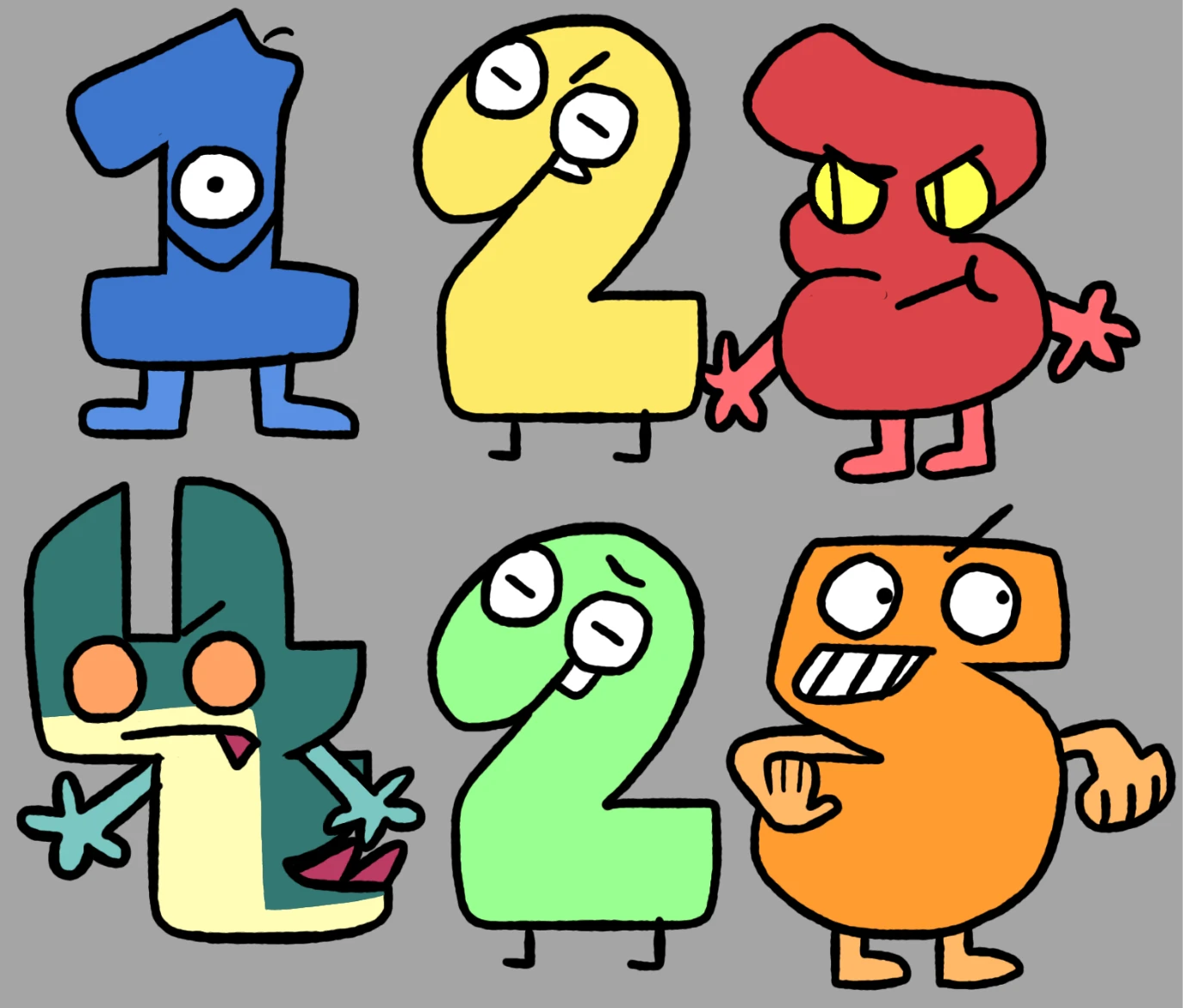 Number Lore characters if they were algebraliens | Fandom