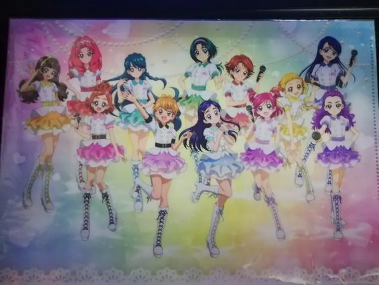 Goods that bring together characters from different PreCure anime works ...