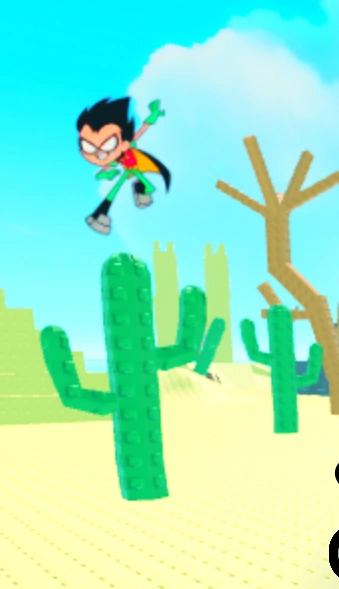 Robin on a cactus | Fandom