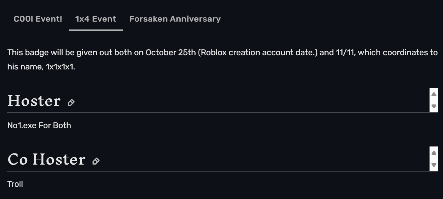 Save the dates ;} | Fandom