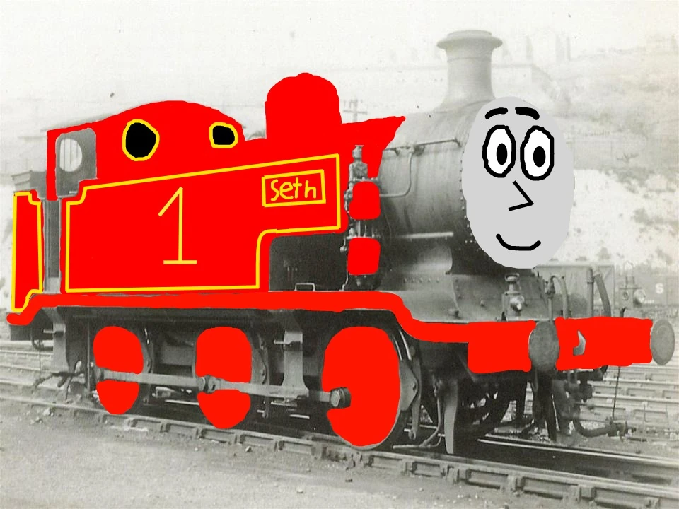 This Is Seth The Red E2 Tank Engine (My Trainsona) | Fandom
