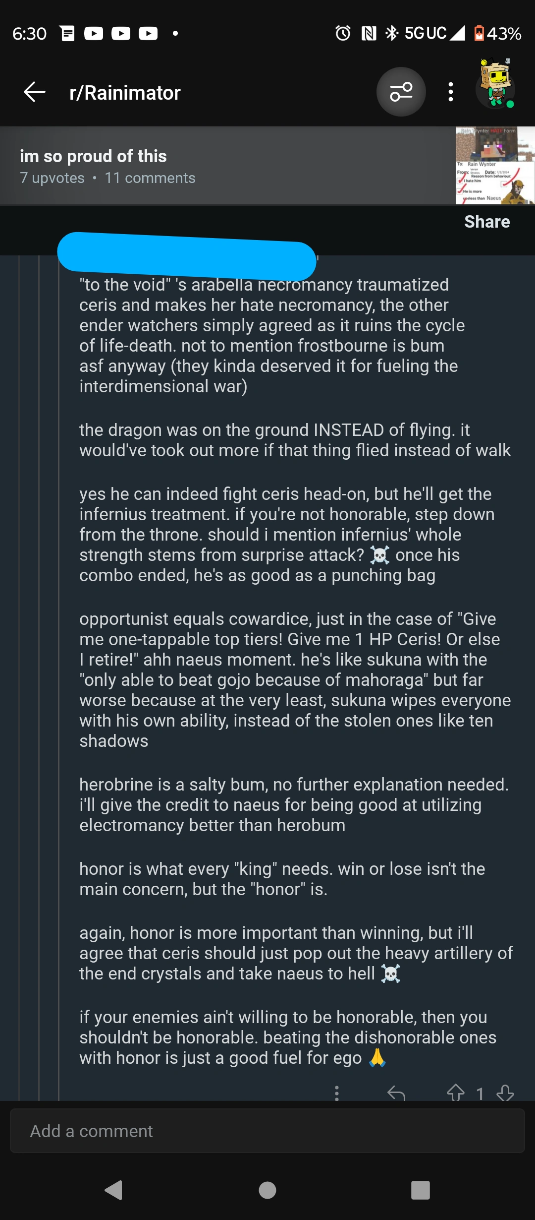 Oh God, he's trying to justify the end attacking the Frostbourne. | Fandom