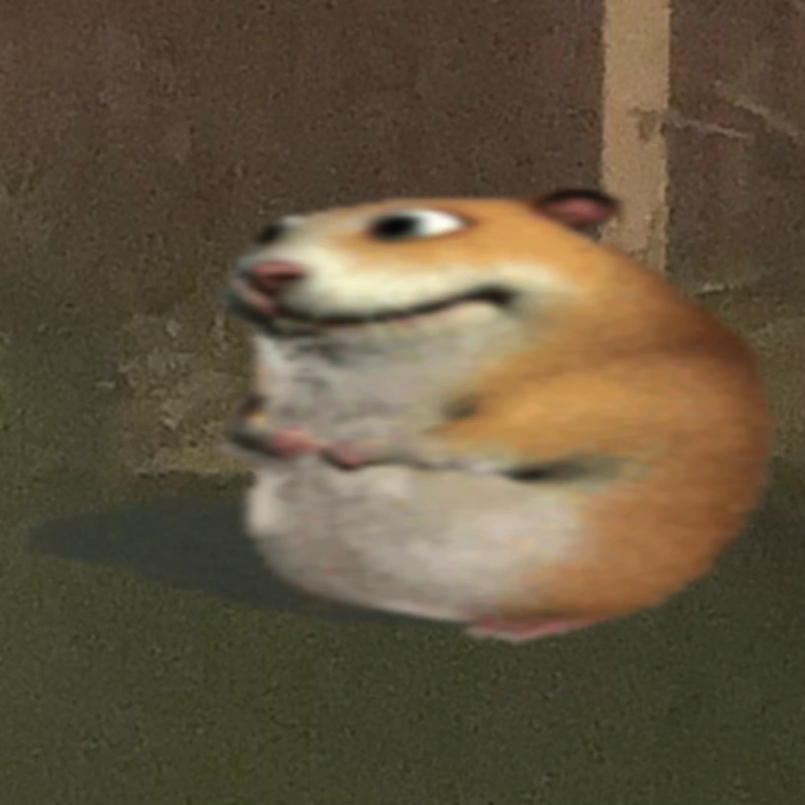 Introducing… a picture of my garden with a slightly stretched chomik on ...