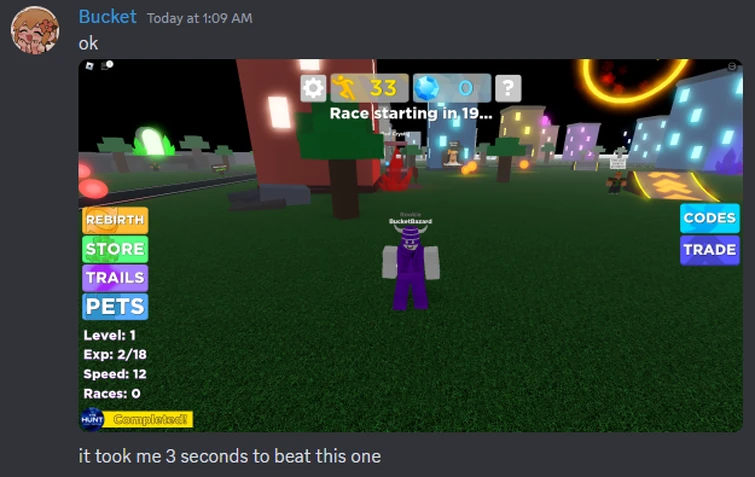 Hiloh finished the hunt in 18 hours | Fandom