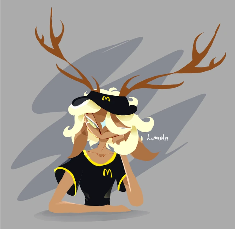 Mcdonalds worker truthless recluse lasso art :> | Fandom