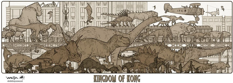 All the creatures of King Kong 2005 | Fandom