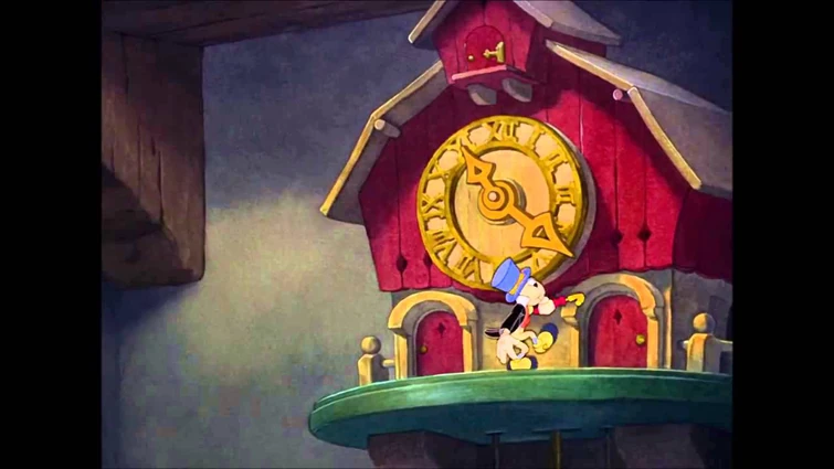 Jiminy Cricket sings "Give a Little Whistle" in the scenes | Fandom