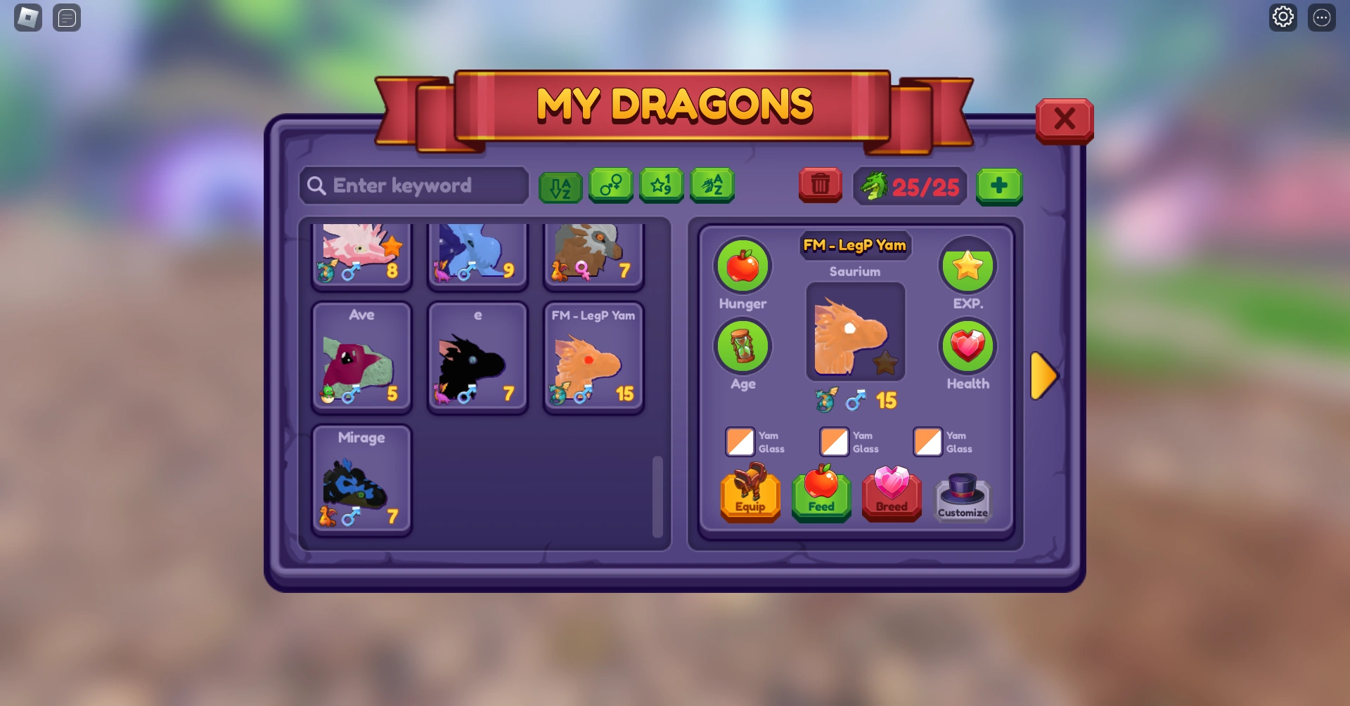 Trading FM Pure Yam Leg Eye Saur! | Fandom