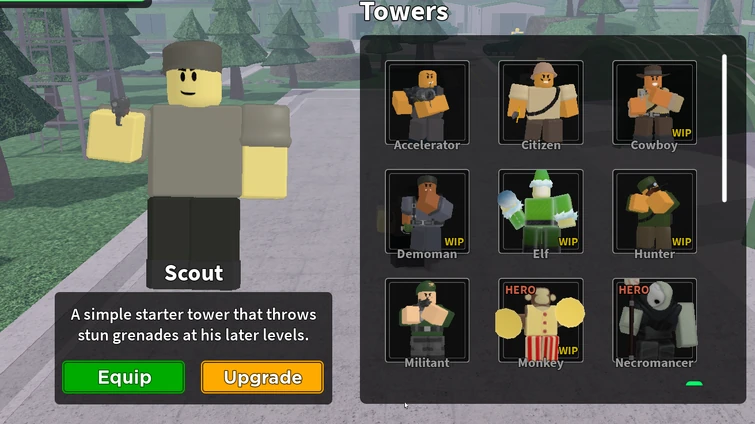 Update on the TDS fangame (Tower defense simulator: Open World) | Fandom