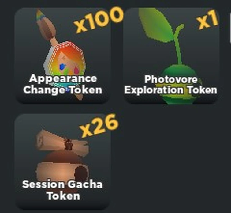 i have 9 session gacha tokens | Fandom