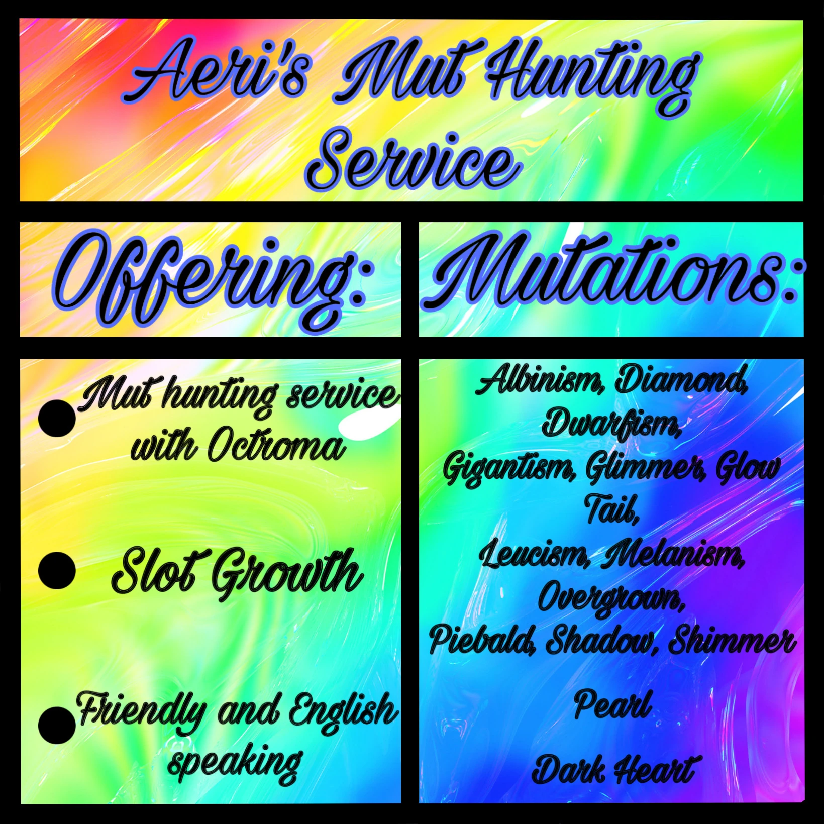 Mut hunting / Growing / Nesting service | Fandom