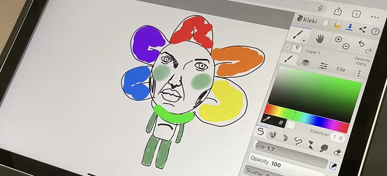 my friend drew me as dandy | Fandom
