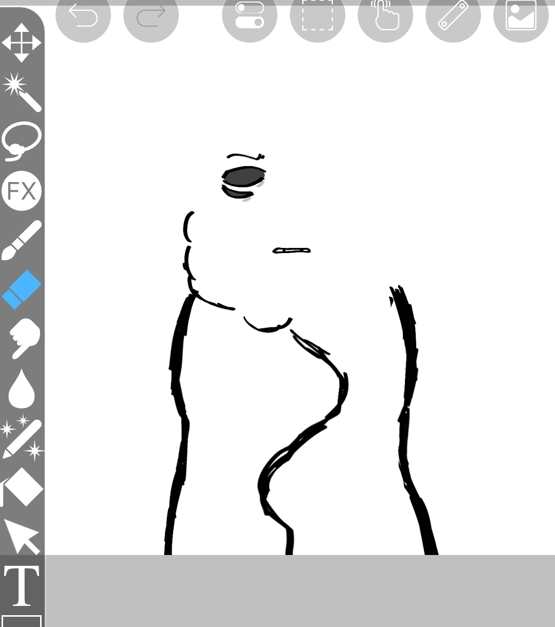 I drew his body on the wrong layer I'm crine | Fandom