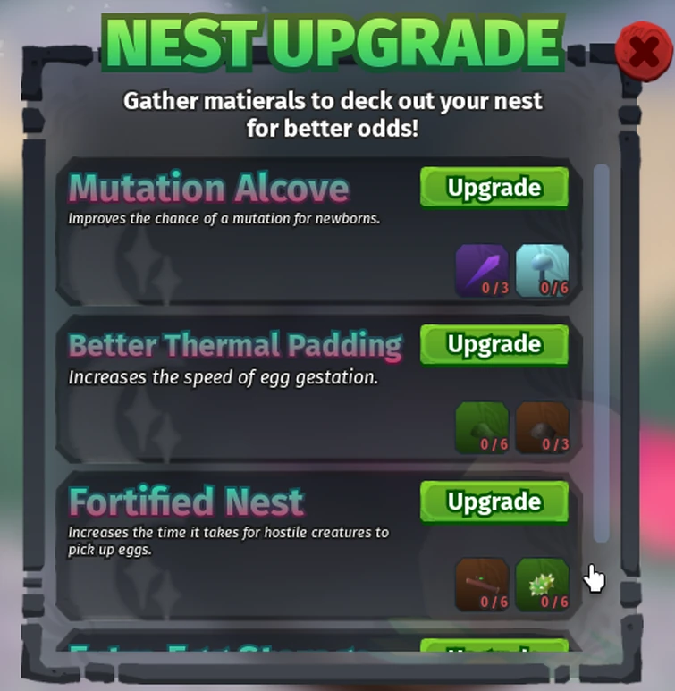 Info about the nest system | Fandom