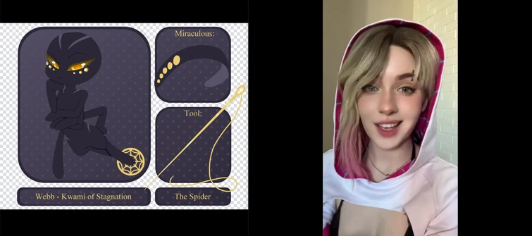 My OC with the Butterfly Miraculous | Fandom