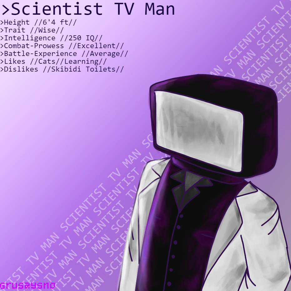 Scientist TV Man | Fandom