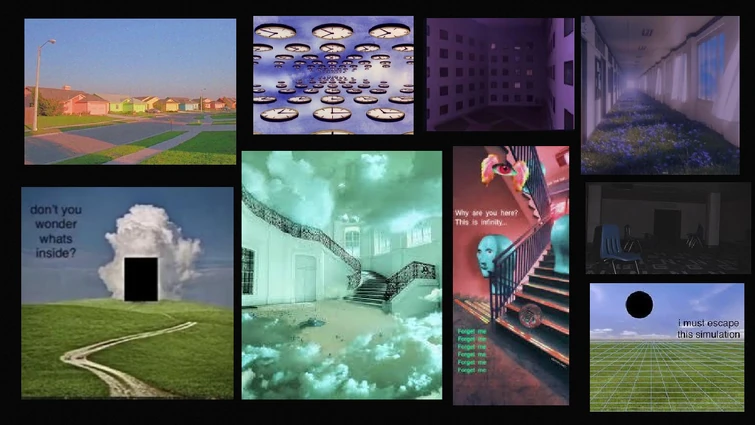 Weirdcore/Dreamcore Moodboard | Fandom