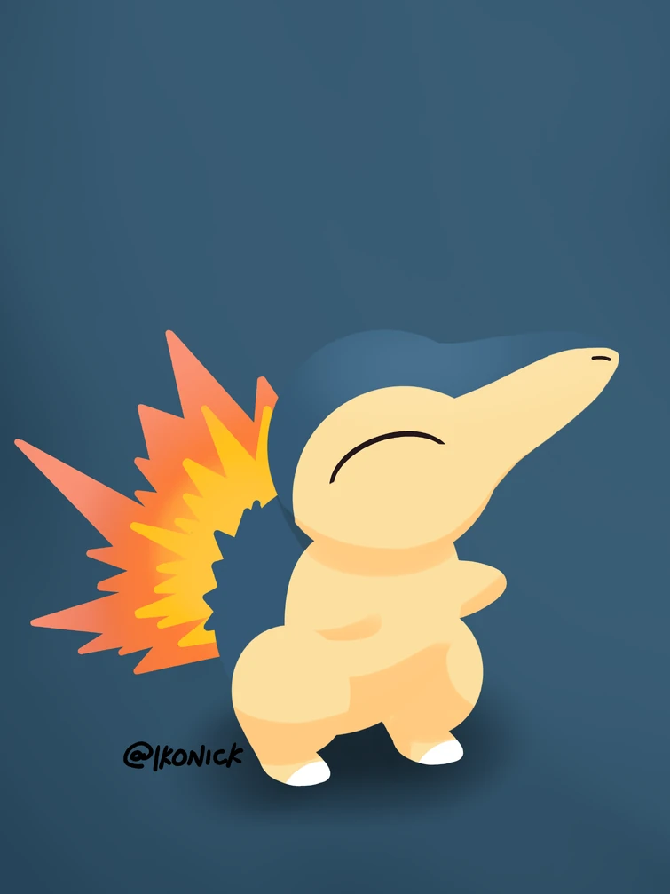 Cyndaquil art | Fandom