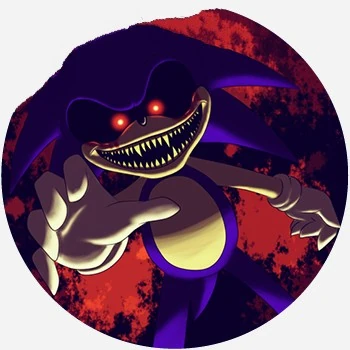 Earless Sonic.EXE. Also he only has four quills now. | Fandom