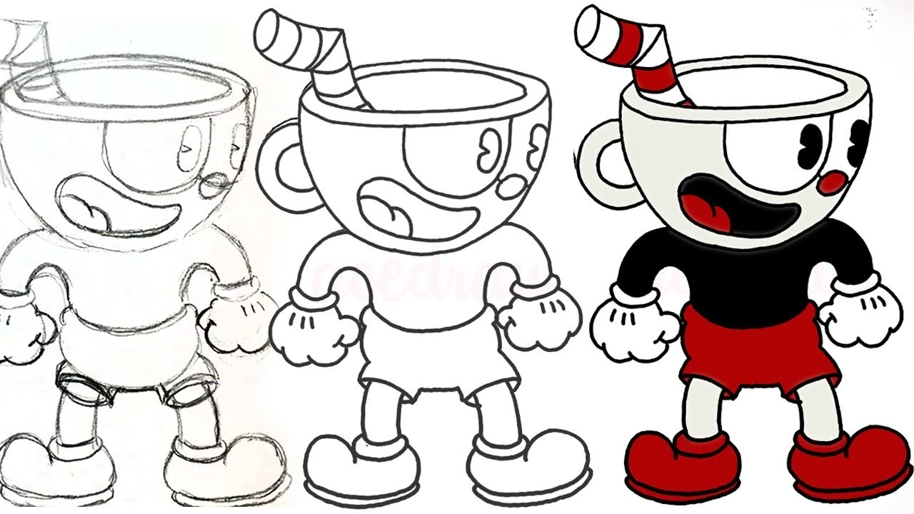 Cuphead Drawing Lesson in 13 Easy Steps | Fandom