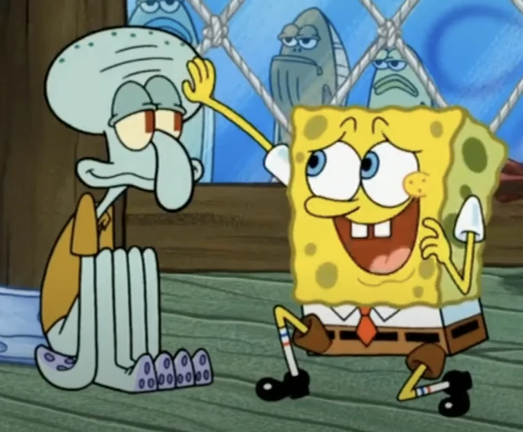 Watching Squidbob compilations on Youtube | Fandom