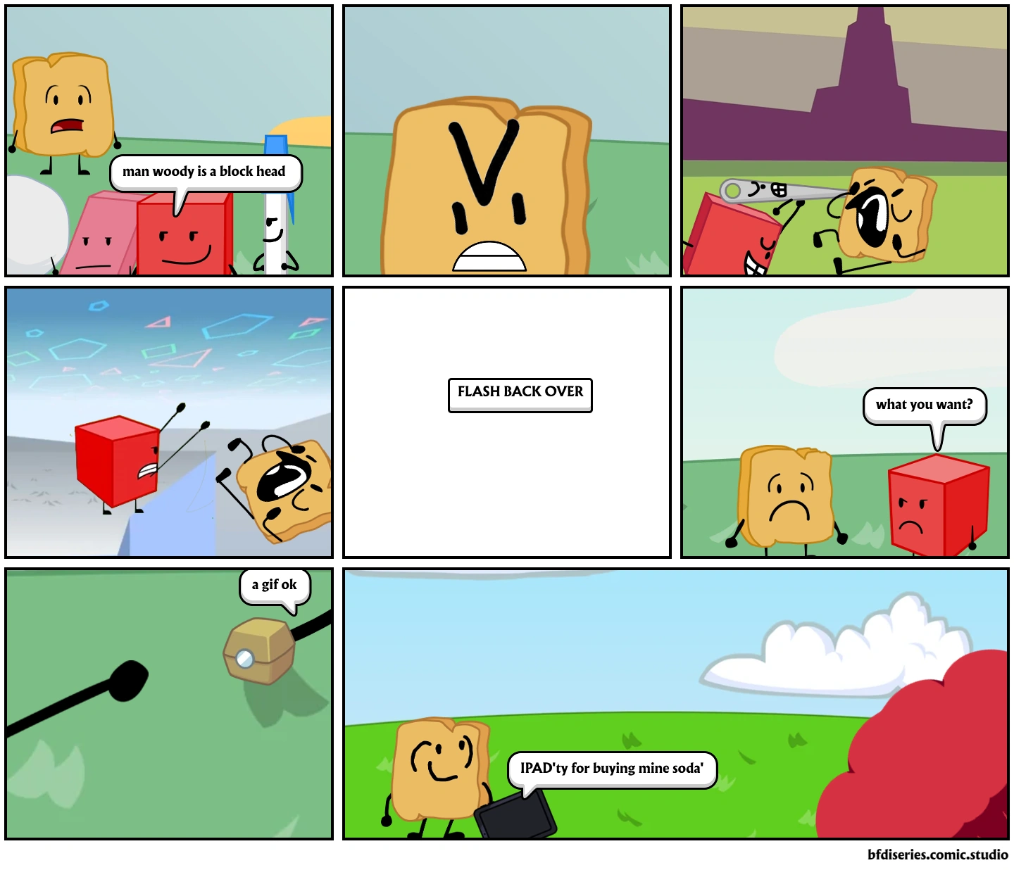 bfdi comic 23 | Fandom