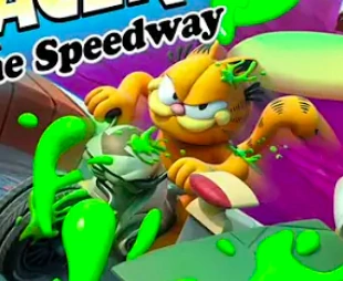Garfield in slime speedway | Fandom