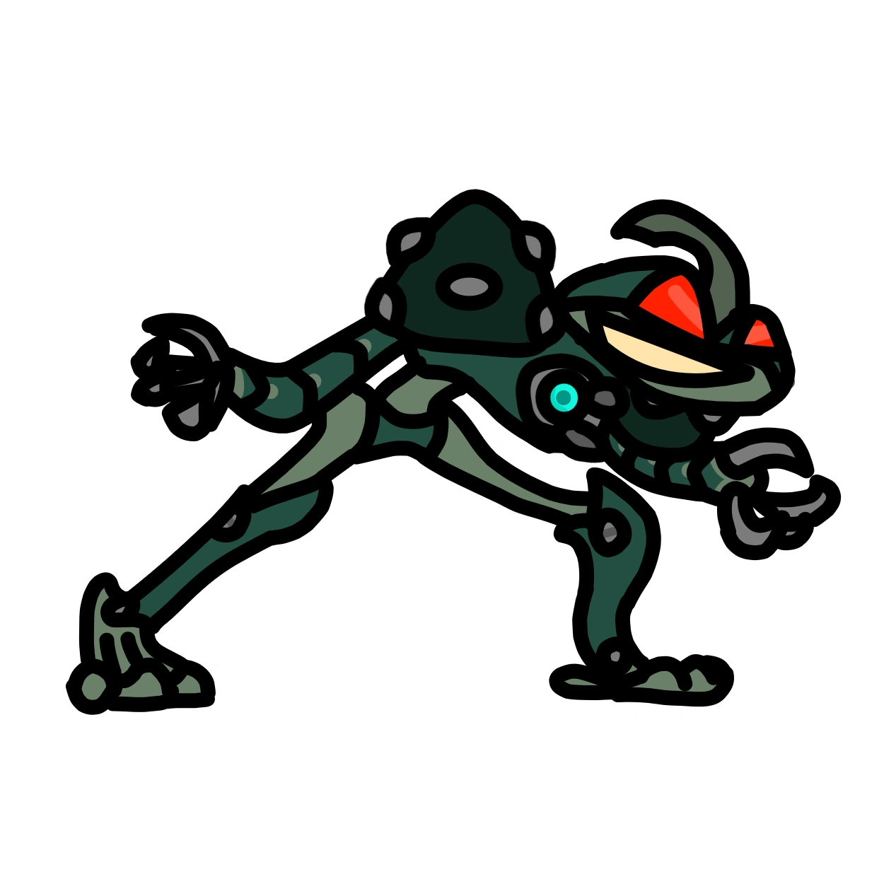 Cloak-bot art for the Amphibia Appreciation event | Fandom