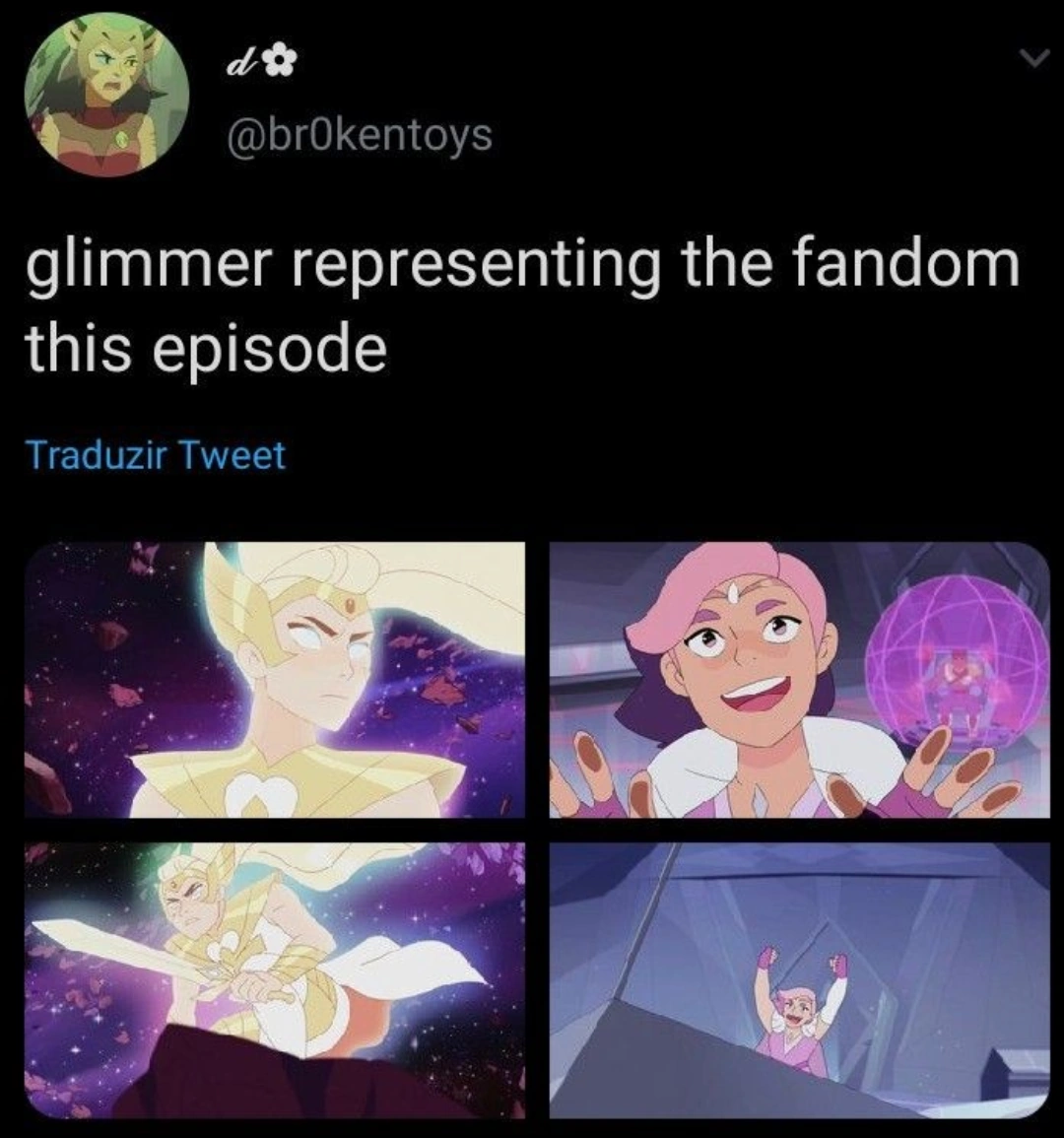 Glimmer representing the Fandom | Fandom