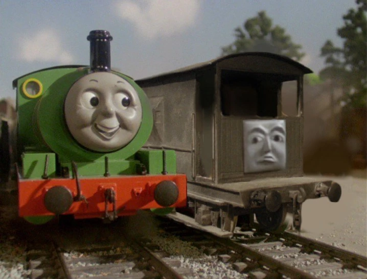 One day, Percy was gathering his train when he saw the break van. | Fandom