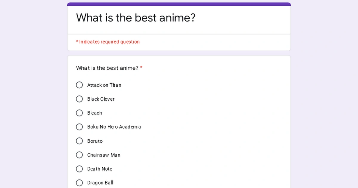 What is the best anime? | Fandom