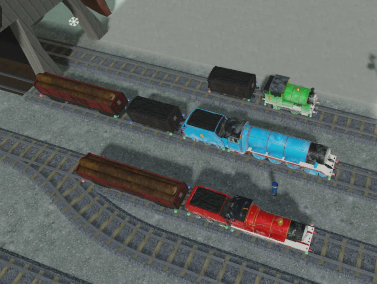 Can you guess what each engine is pulling which size of loaded cars ...