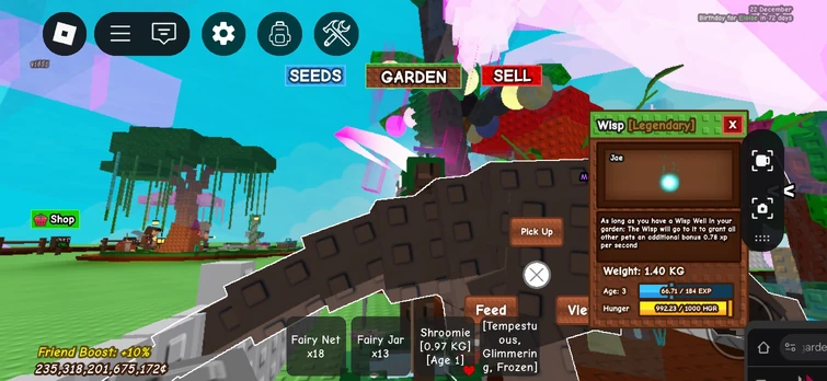 Trading wisp + golden glimmer sprite | Fandom