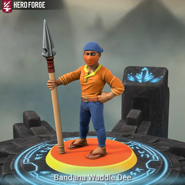 The RTDL gang in HeroForge (cursed-ish) | Fandom