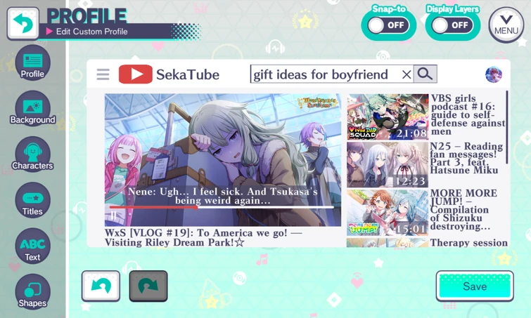 remember my old custom profile? | Fandom