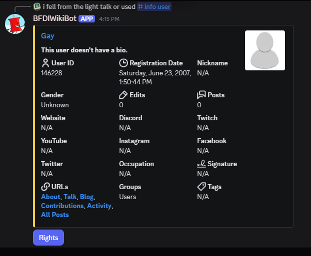 hi use my Fandom wiki info bot | Fandom