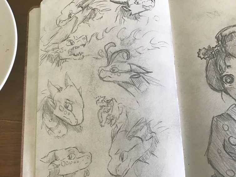 UPDATE: Drawing your HUMAN + DRAGON OCs for free! (Traditionally ...