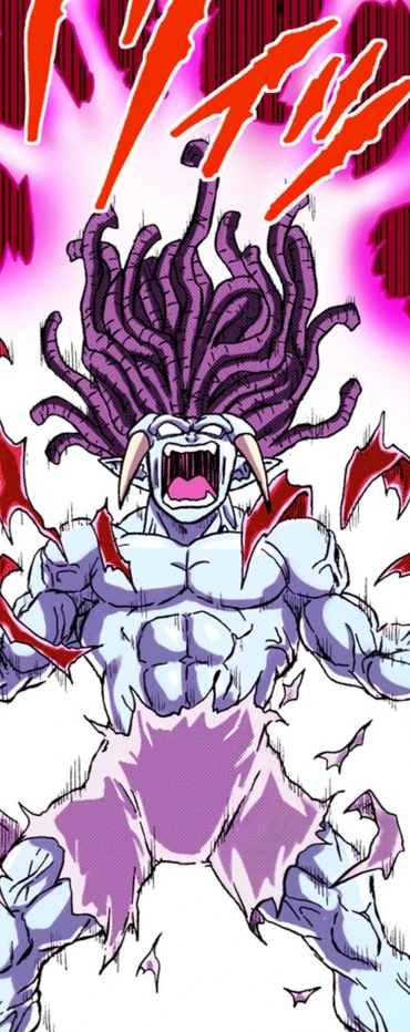 If Gas (Berserk) had fought Goku (Super Saiyan) in the Namek Saga ...