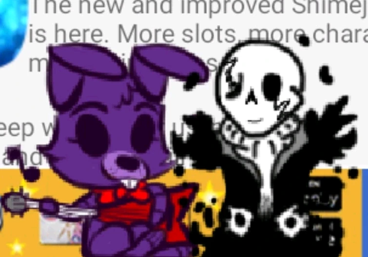 Bonnie and Gaster Becomes BFF uwu | Fandom