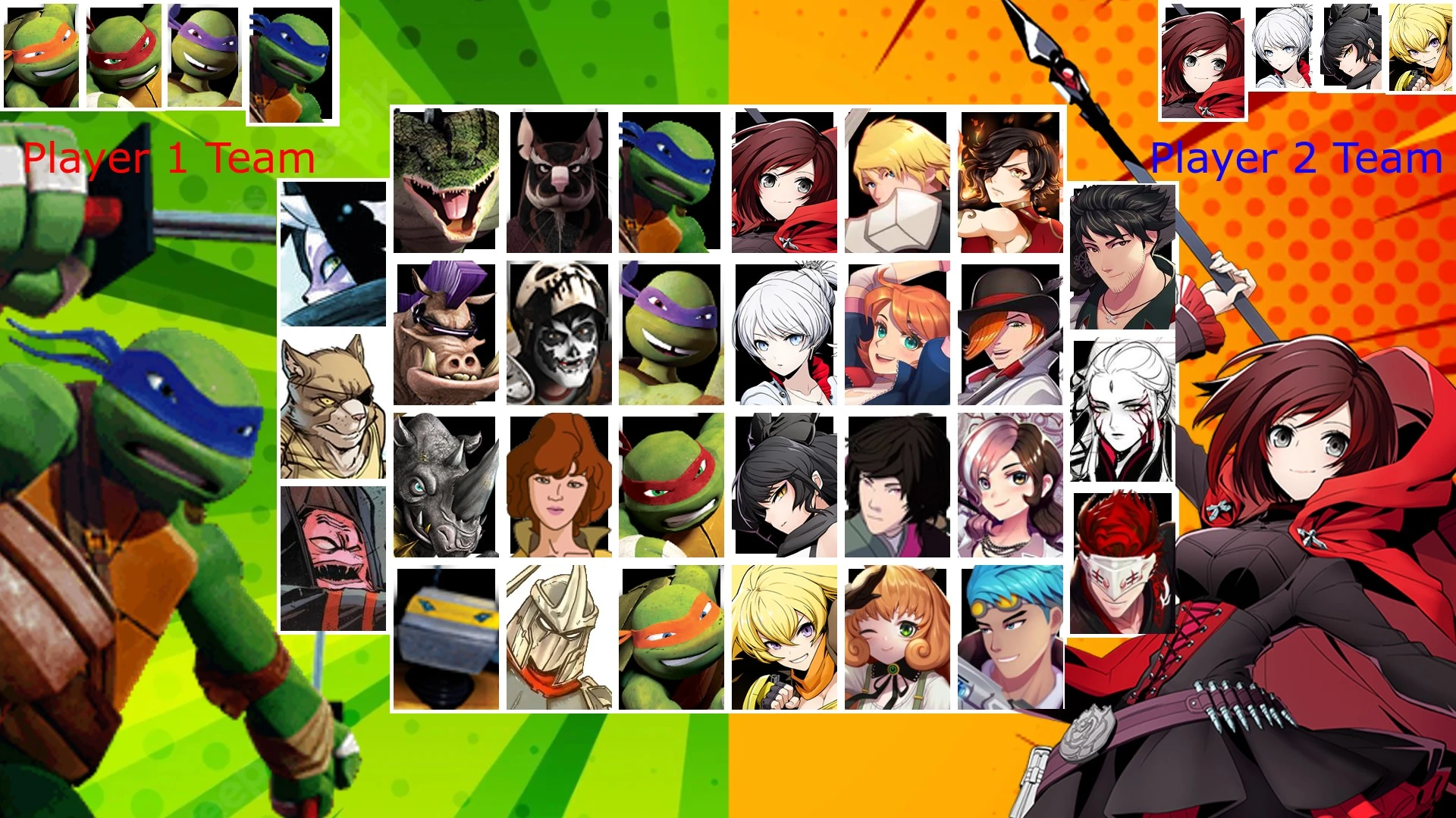 A TMNT VS RWBY fighting game roster | Fandom