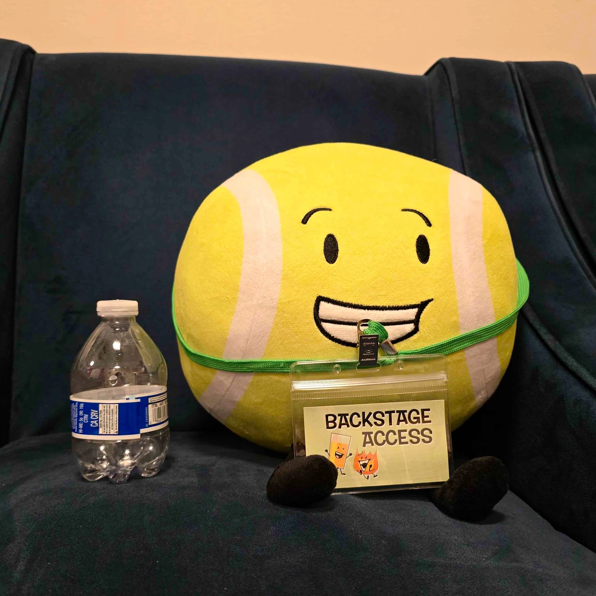 tennis ball has backstage access guys | Fandom