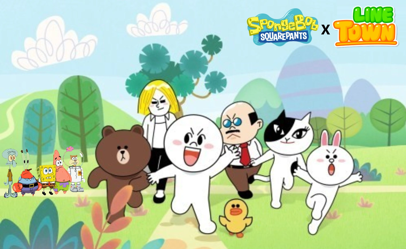 SpongeBob SquarePants X Line Town | Fandom