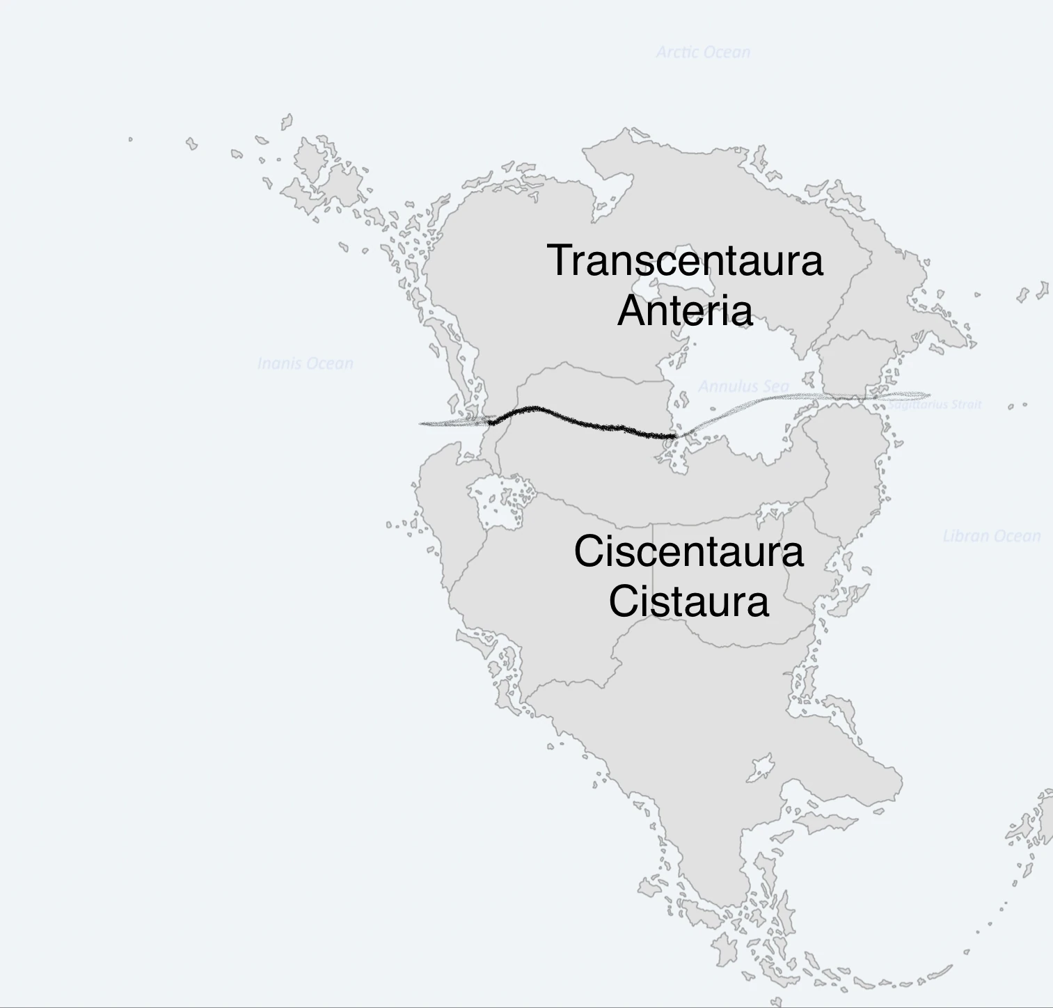 would centaura be considered 2 continents? What if centaura was ...