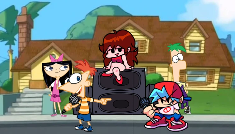 vS Phineas: Red Fury Challeng-Edd Cover | Fandom