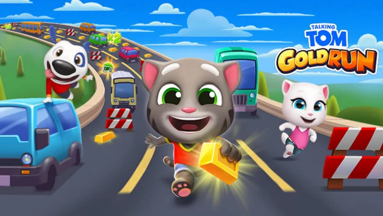 Talking Tom Gold Run Background Road Old And New Re-edit | Fandom