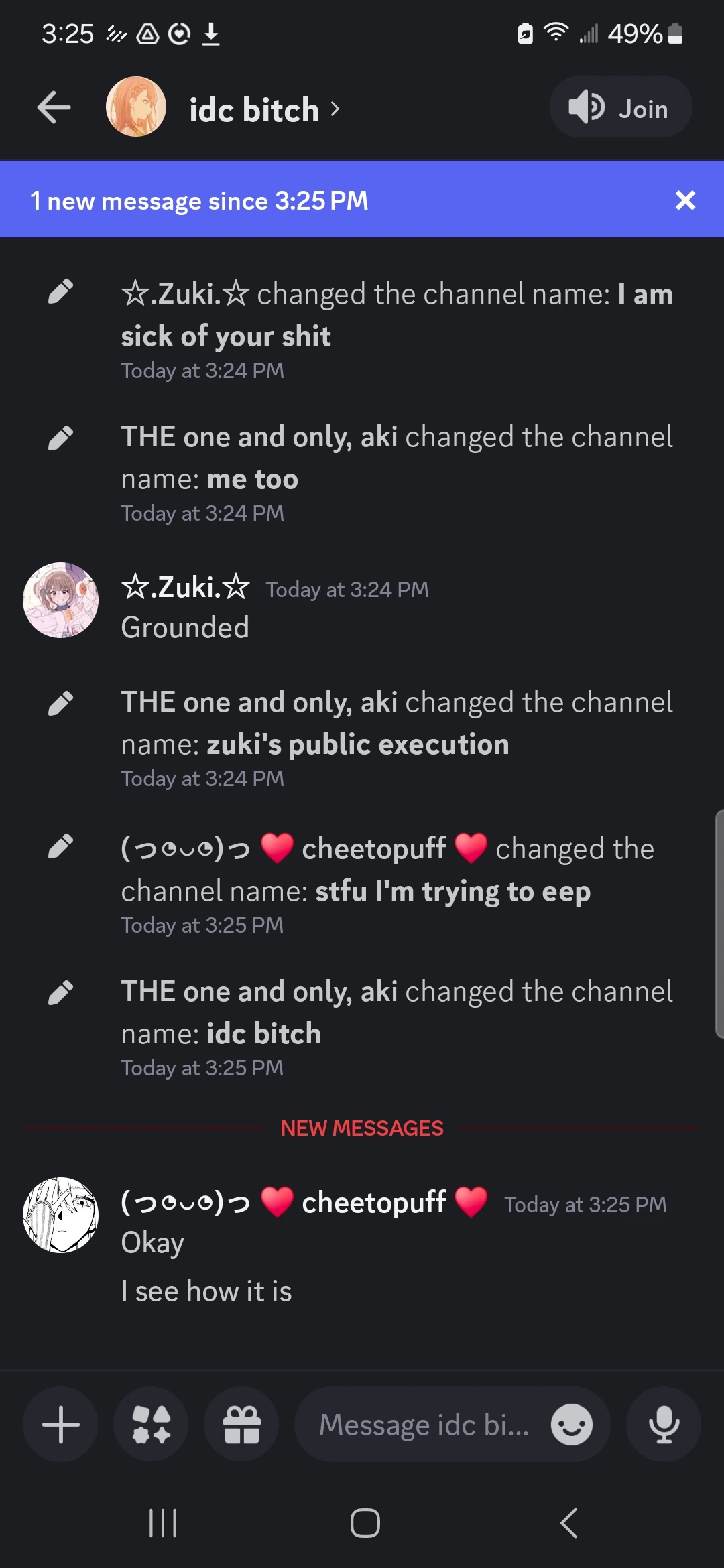 I hate my gc/aff | Fandom