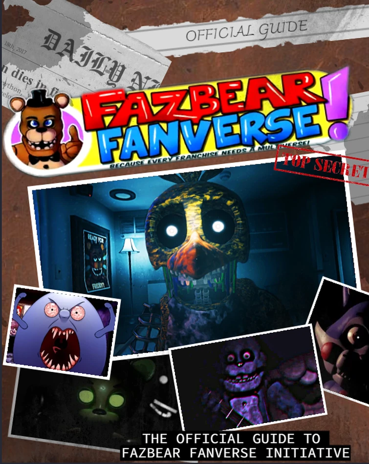 Fazbear Fanverse Initiative: Official Guide - Oficjalna Okładka | Fandom