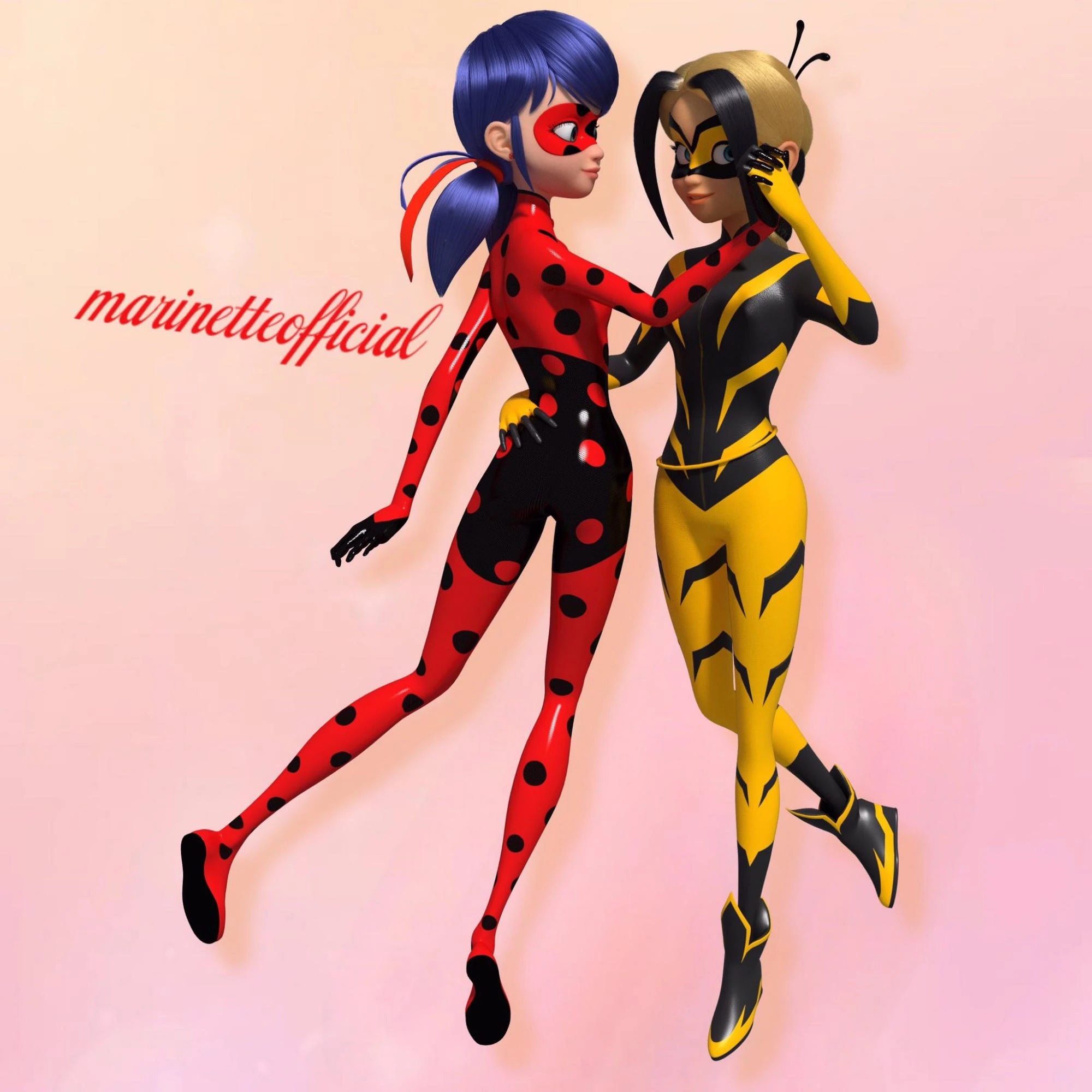 Ladybug And Vesperia Holding Together | Fandom
