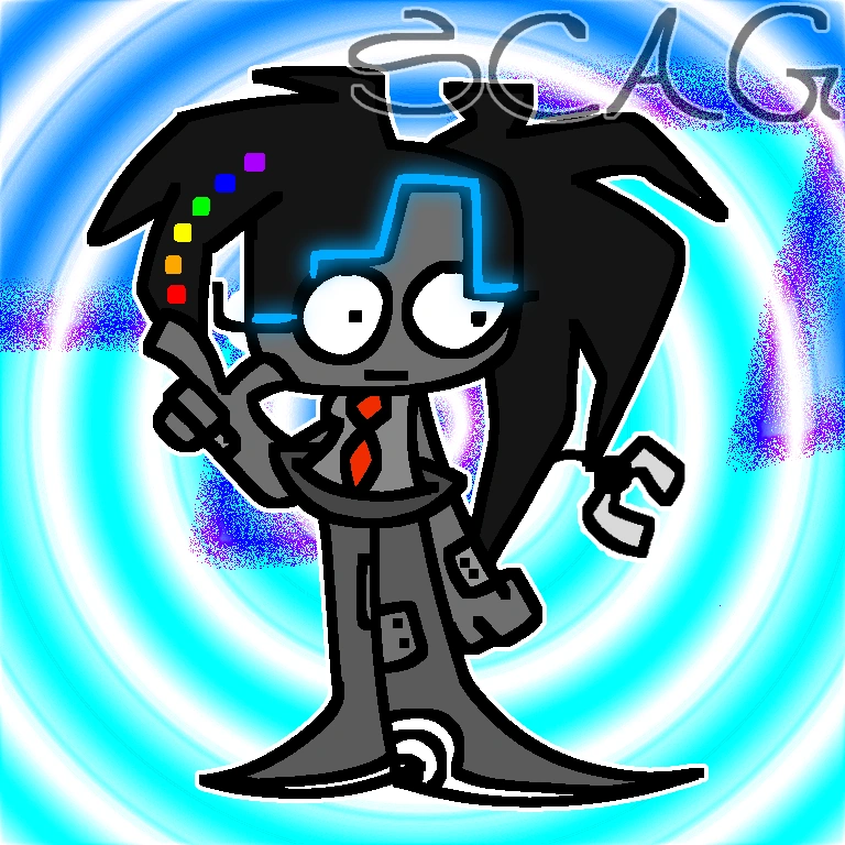 casually redraws humanized scag | Fandom